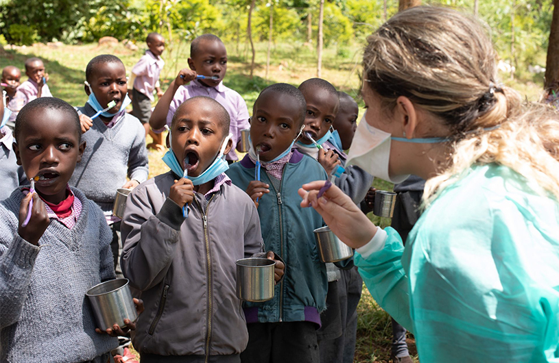 School’s international outreach program returns with students providing ...